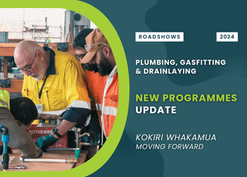 Stay Updated on the New Plumbing Qualifications Roadshows - Waihanga Ara Rau