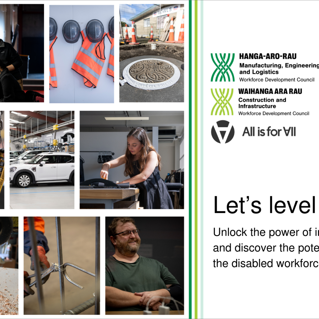 Let's level up: realising the potential of the disabled workforce - Waihanga Ara Rau
